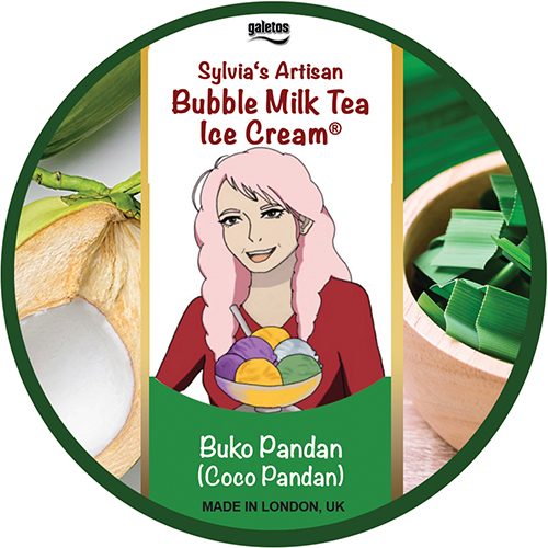 Buko Pandan (Coco Pandan) | Sylvia's Artisan Deluxe Gelato®